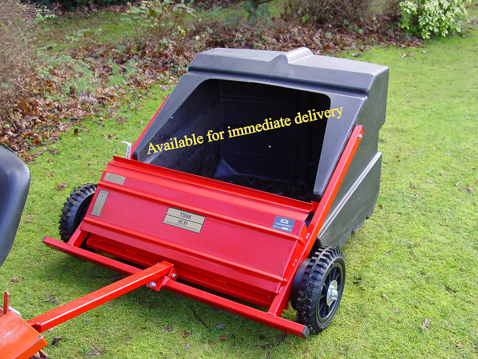 Towed Sweeper/Collector - Ref TS98 – Garden Machinery Superstore