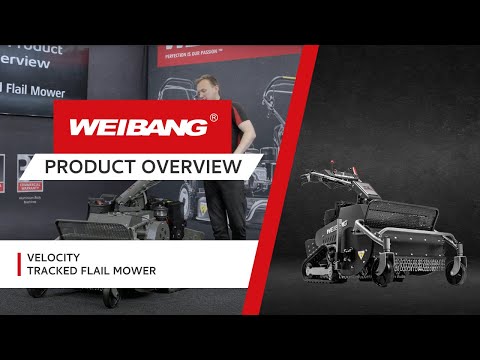 Weibang Velocity 68 TFP Tracked Flail Mower WGVT85 – Garden Machinery ...