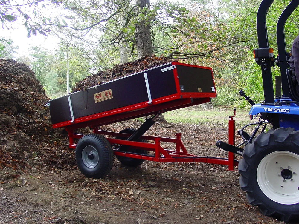 SCH Hydraulic Tipping Trailer - Single Acting Ram – Garden Machinery ...