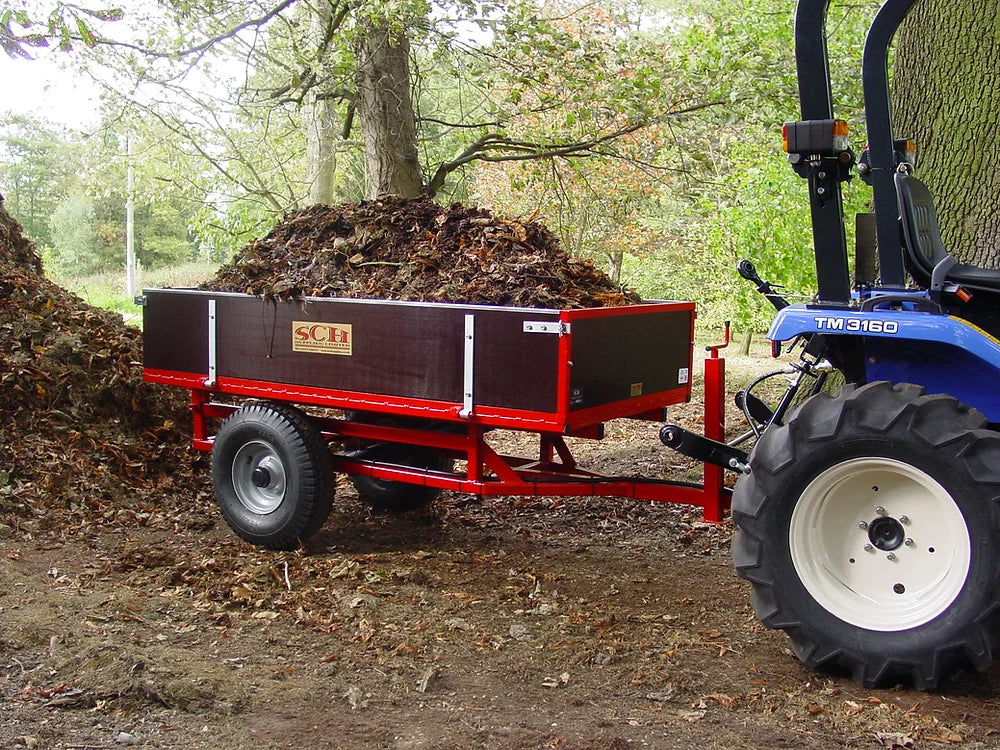SCH Hydraulic Tipping Trailer - Single Acting Ram – Garden Machinery ...