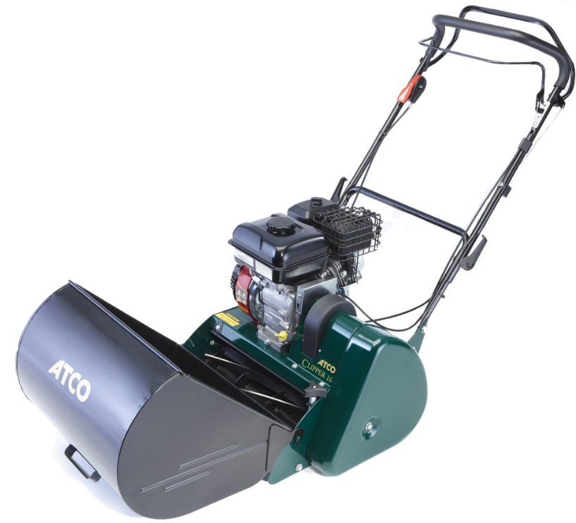 Atco Clipper 16 Petrol Cylinder Mower – Garden Machinery Superstore