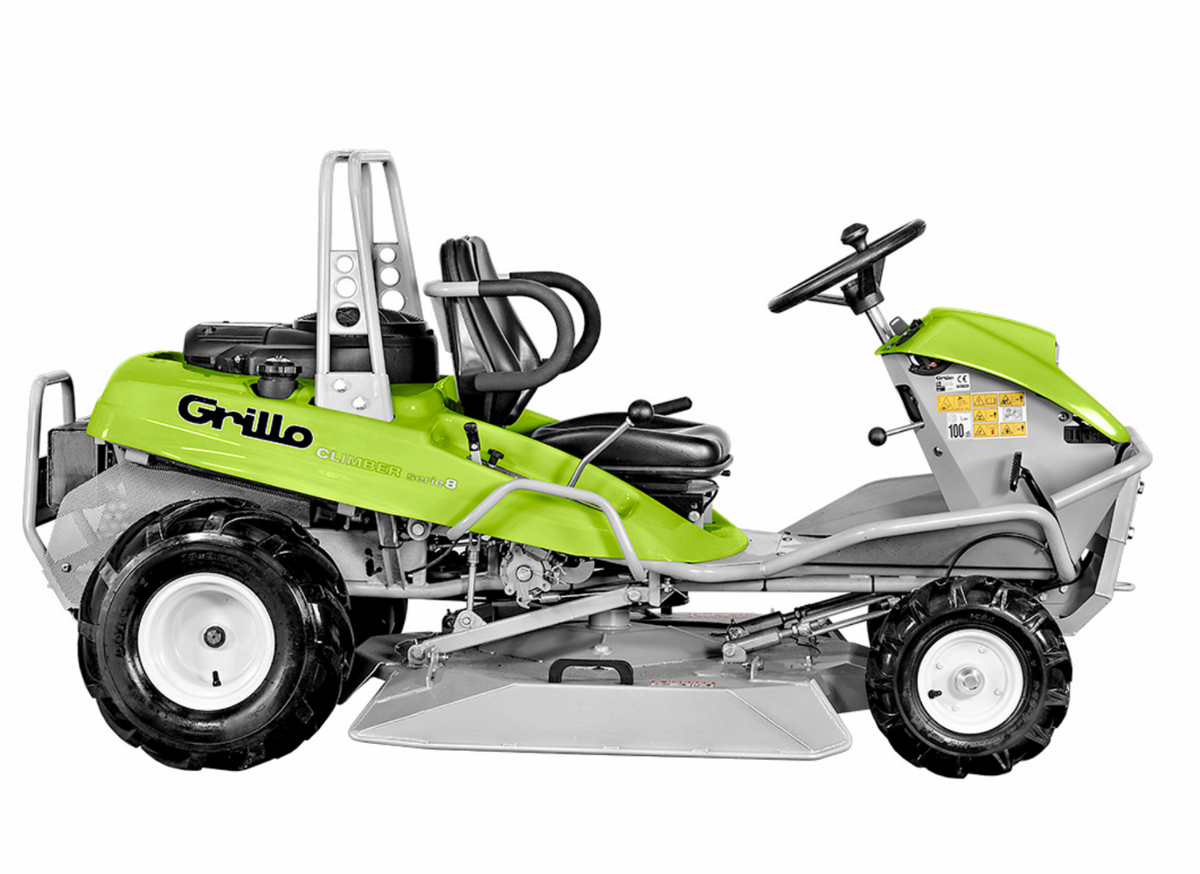 Grillo Climber 8.22 Hydrostatic Ride On Mower – Garden Machinery Superstore